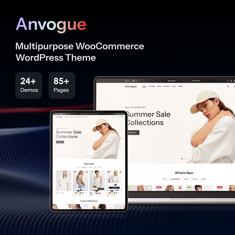 Anvogue - Multipurpose WooCommerce WordPress Theme